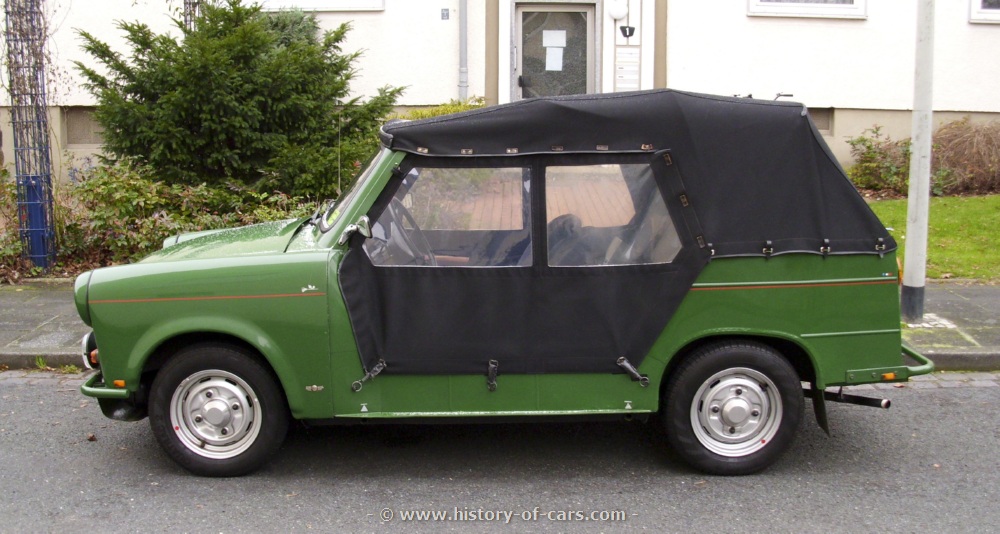 Trabant 1.1 technical specifications and fuel economy